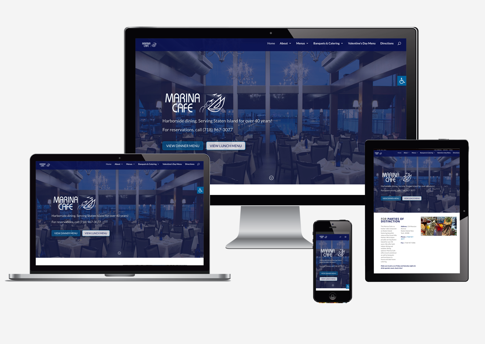 Marina Cafe (2022) - NB Technologies Staten Island Web Design and Internet Marketing